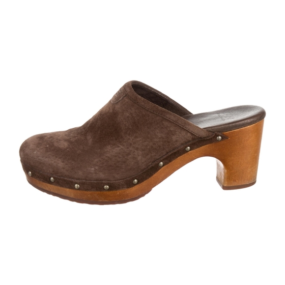UGG | Shoes | Ugg Abbie Wooden Clogs | Poshmark